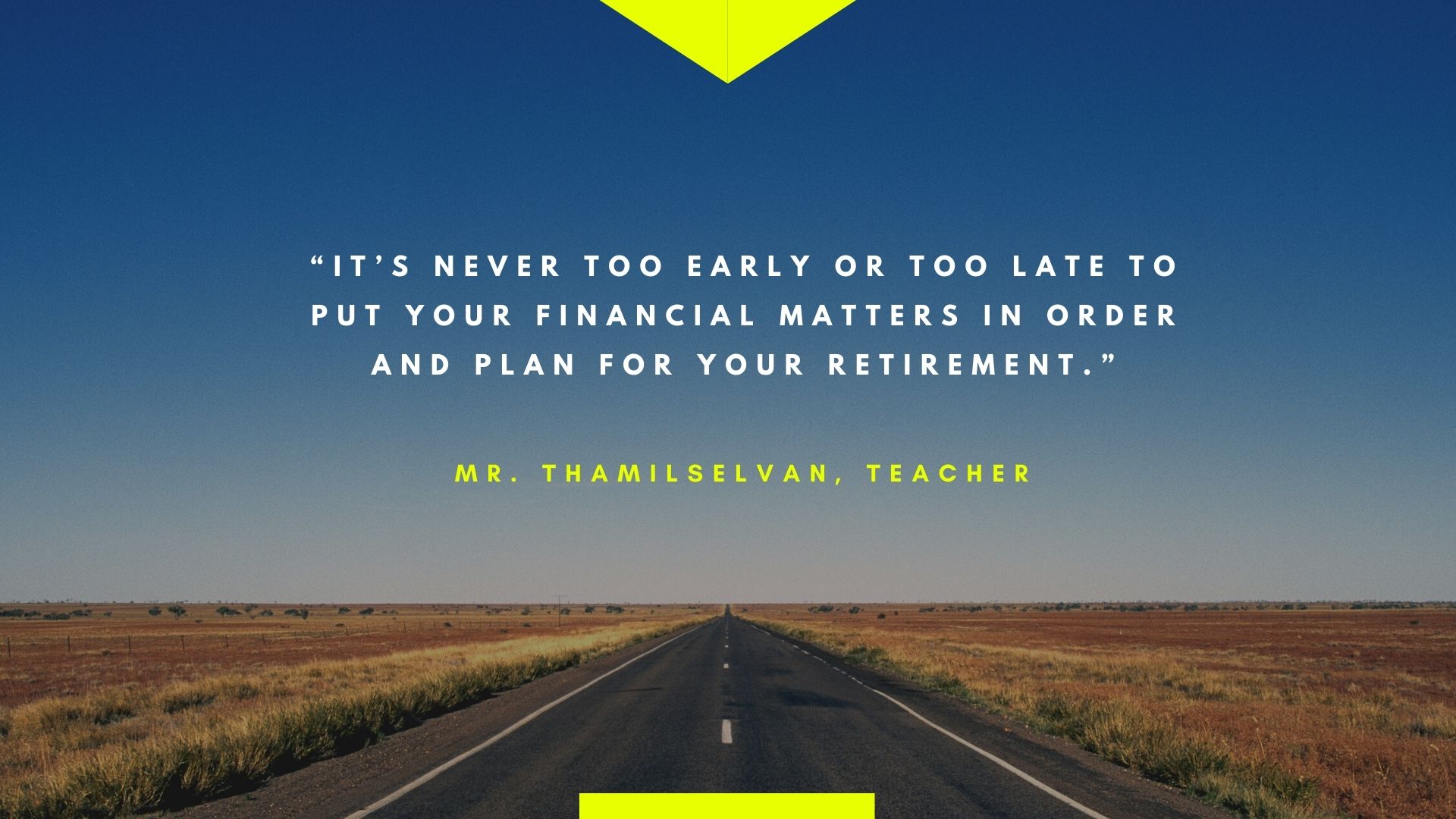 It’s never too early or too late to put your financial matters in order ...